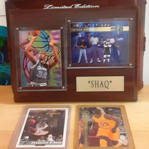Vintage Sports Plaques | Other | Shaq Wcollectibles Limited Plaque ...